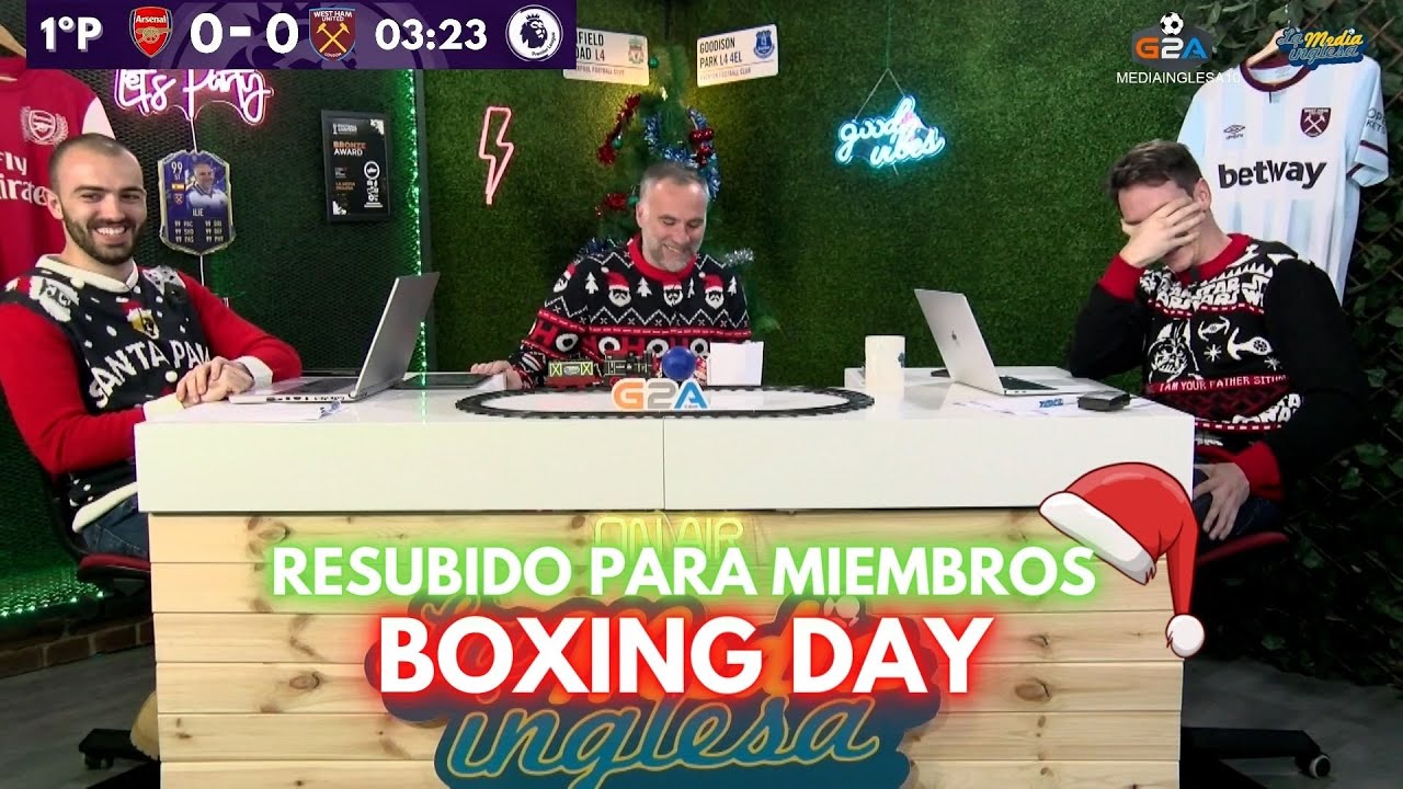 DIRECTO BOXING DAY 2022 COMPLETO PARA MIEMBROS - YouTube
