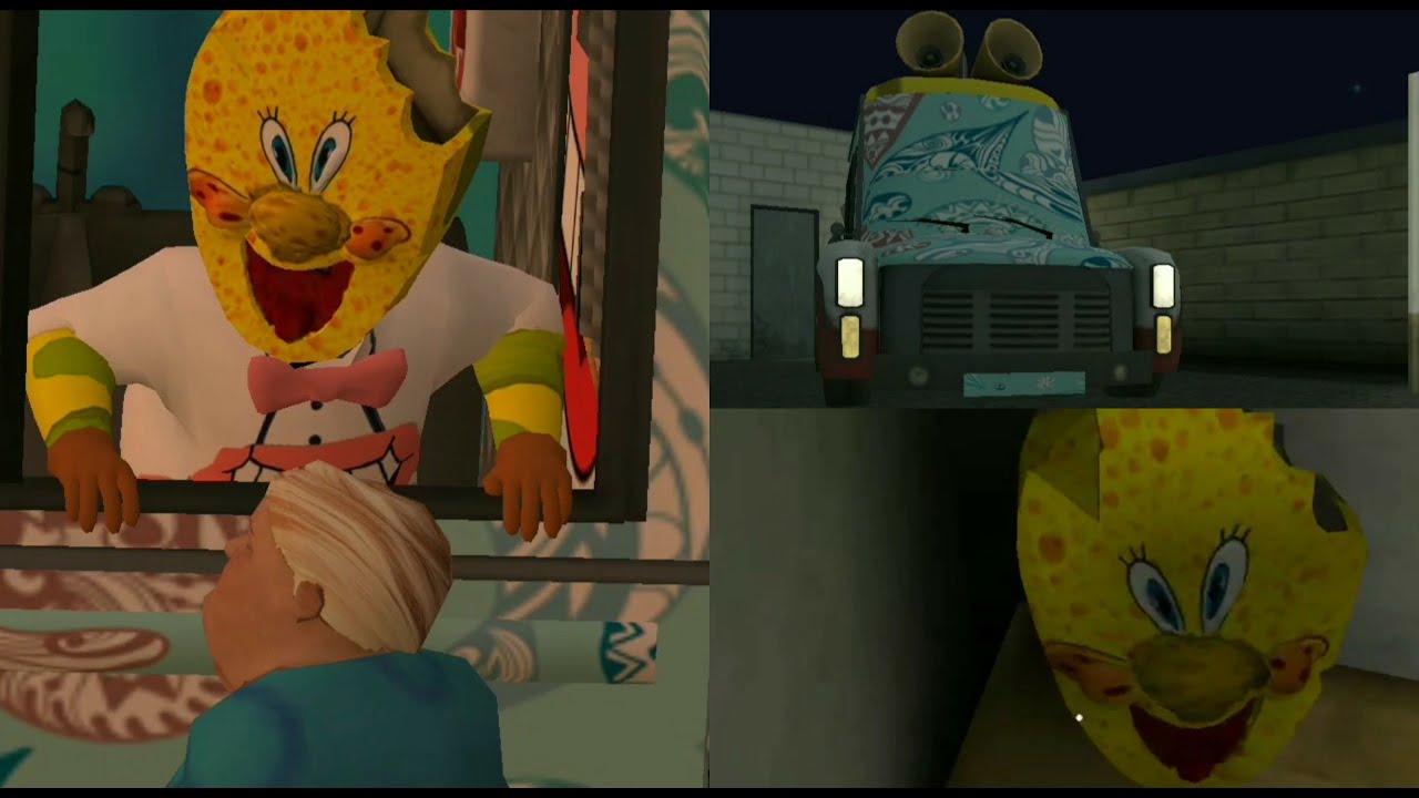 Bob Scream // Ice Scream Bob L'Éponge (MOD) - YouTube