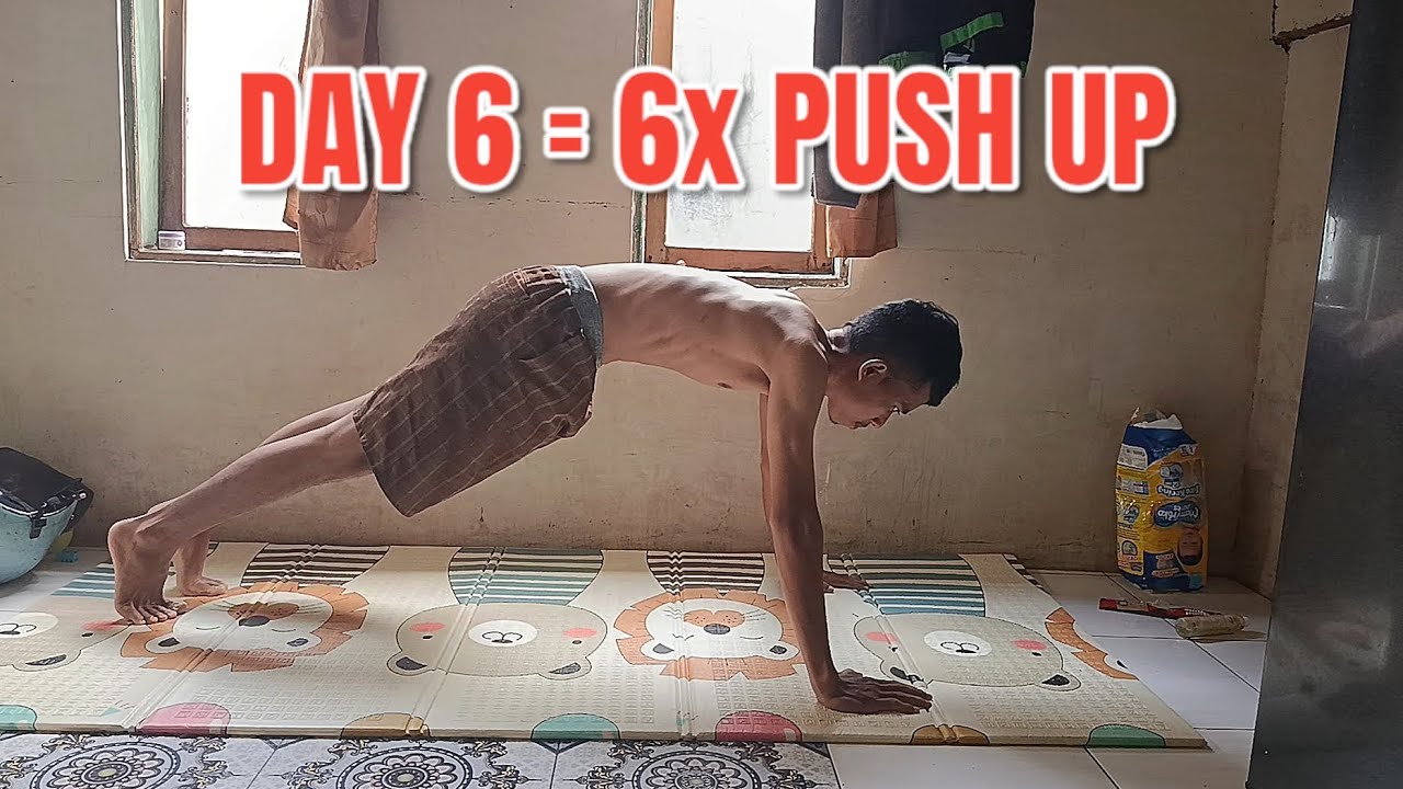 Day 6 - 6x Push Up - YouTube