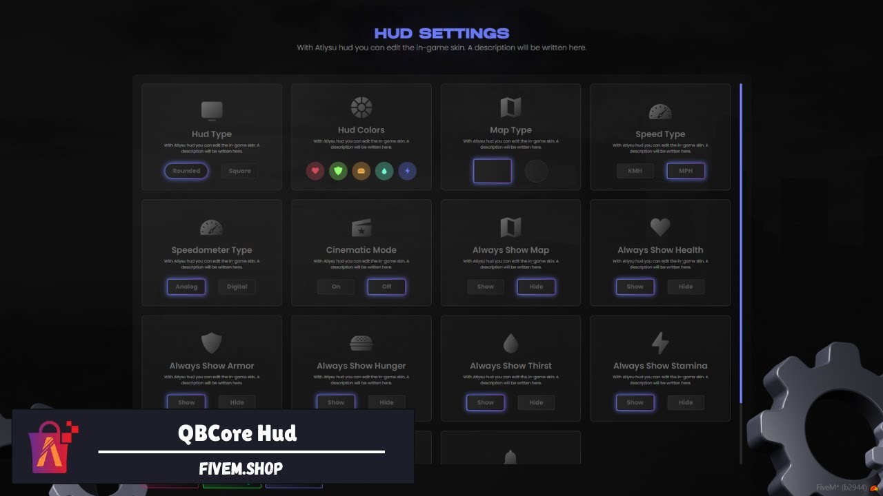 FiveM Hud | Car Hud FiveM #fivem #script #qbcore - YouTube