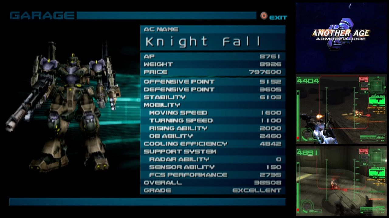 AC2:AA Knight Fall (Human Plus) - Gauntlet - YouTube