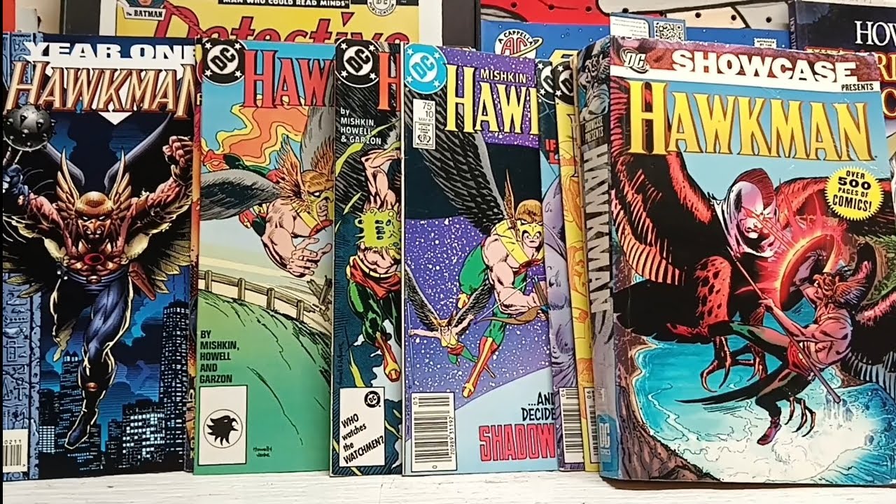 EP 811 Hawkman from the 80s & 90s. DC Comics. - YouTube