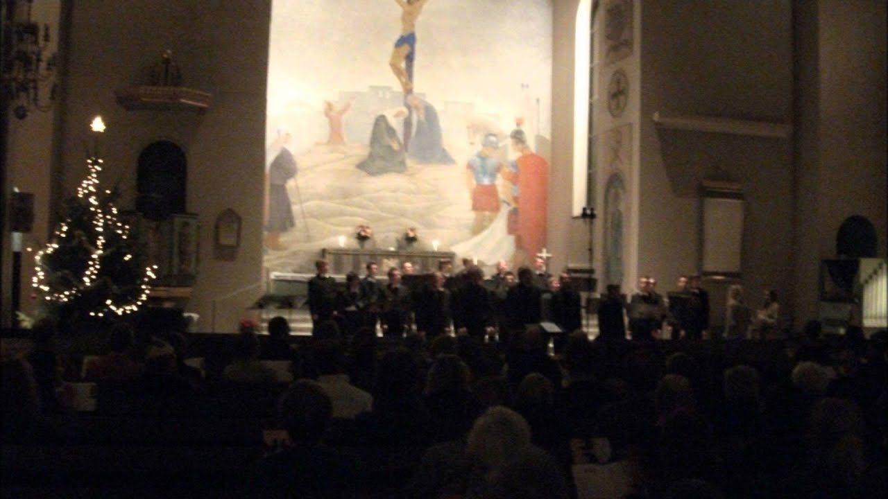 Euga Ensemble, Jouluyönä, säv. ja sov. Teuvo Hakasalo, Martin kirkko ...