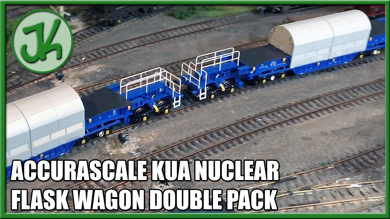 Accurascale KUA Nuclear Flask Wagon Double Pack - Unboxing and Review ...