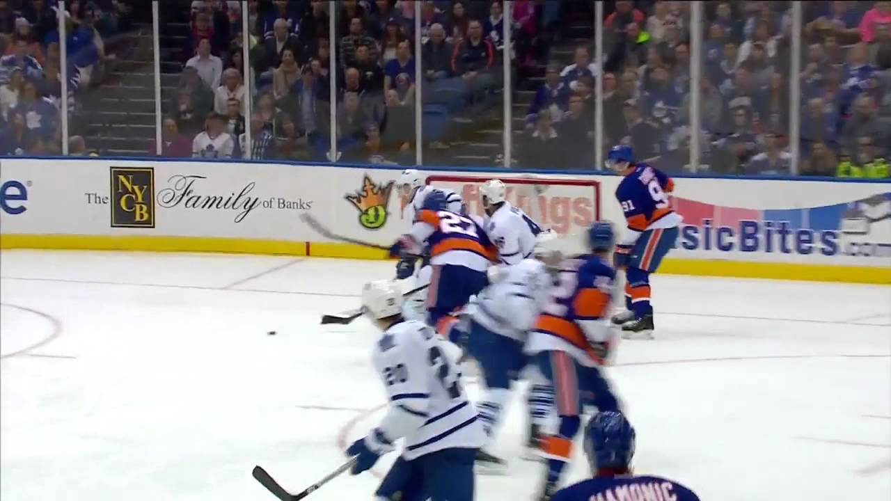 12.02.2015 Toronto Maple Leafs vs. New York Islanders - YouTube