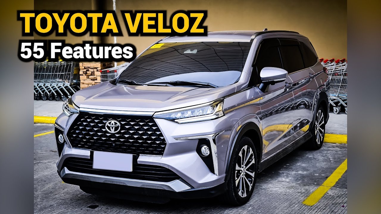Toyota Veloz V - 55 Features (Car Review) - YouTube