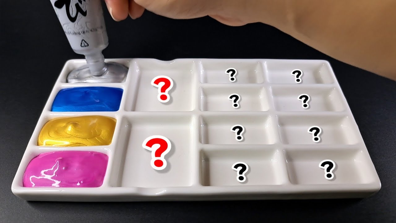 How to Create 10 New Colors Using Magenta, Gold, Blue, Silver ...
