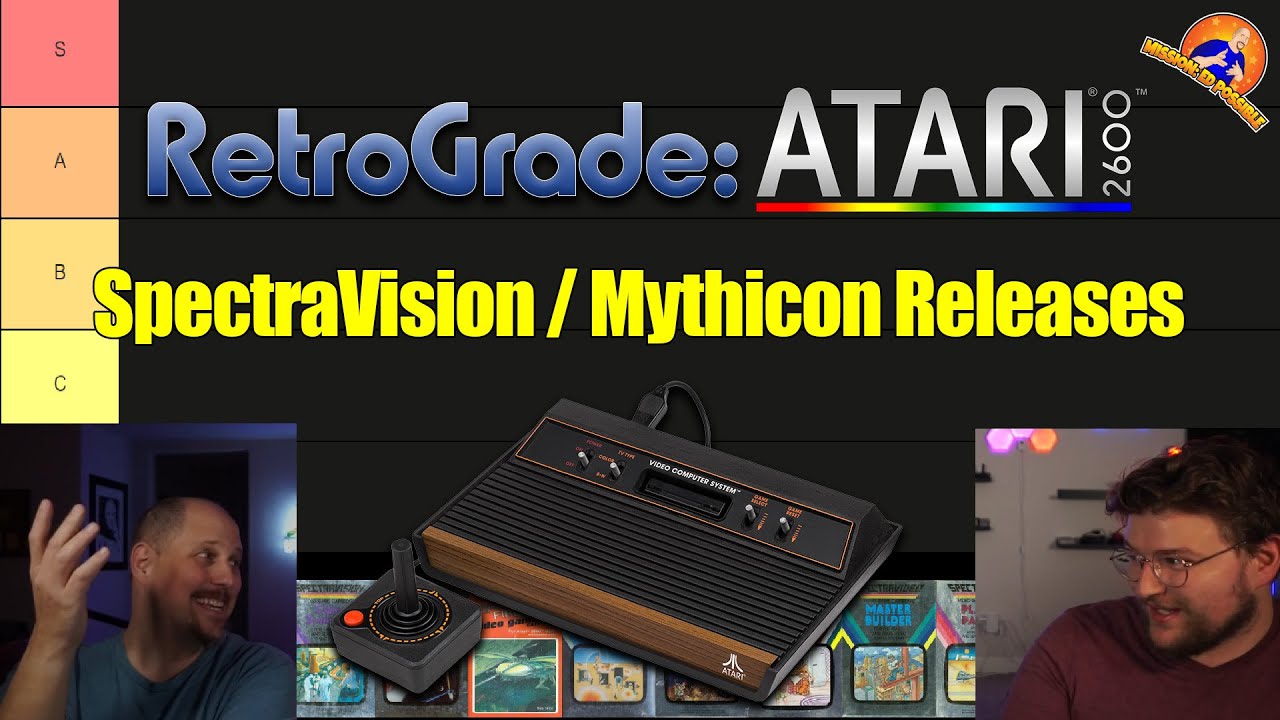 RetroGrade #23: ATARI 2600: SpectraVision & Mythicon Releases - YouTube