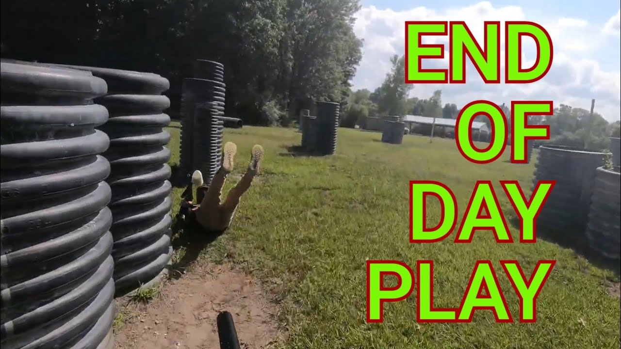 End of day play - Magfed paintball planet eclipse emf 100 - YouTube