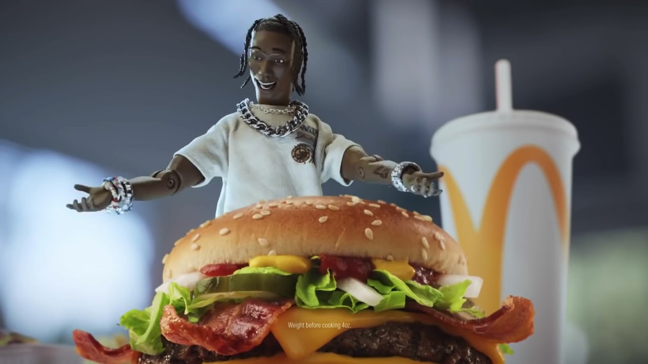 The Travis Scott Meal - McDonalds Commercial Voice Over - YouTube