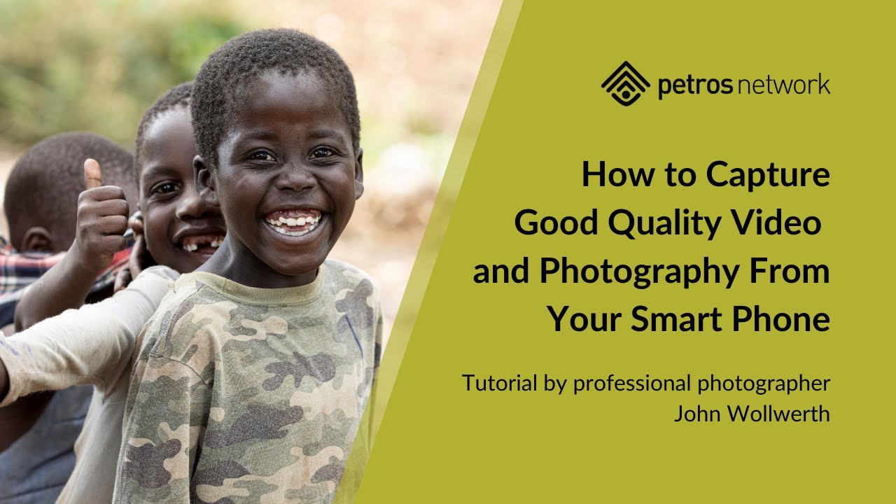 How to Capture Good Quality Video From a Smart Phone - YouTube