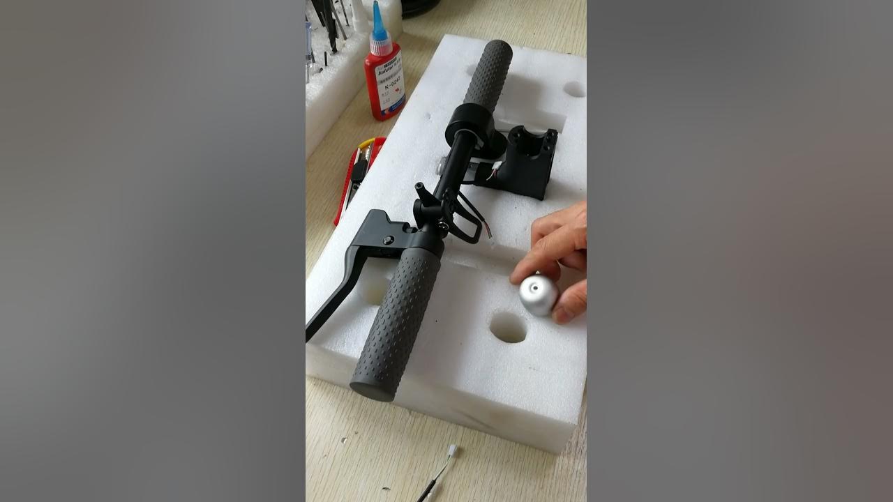 Ratel Moov Board E-Scooter Handlebars and central control system Assembly Tutorial - Part 2 ...