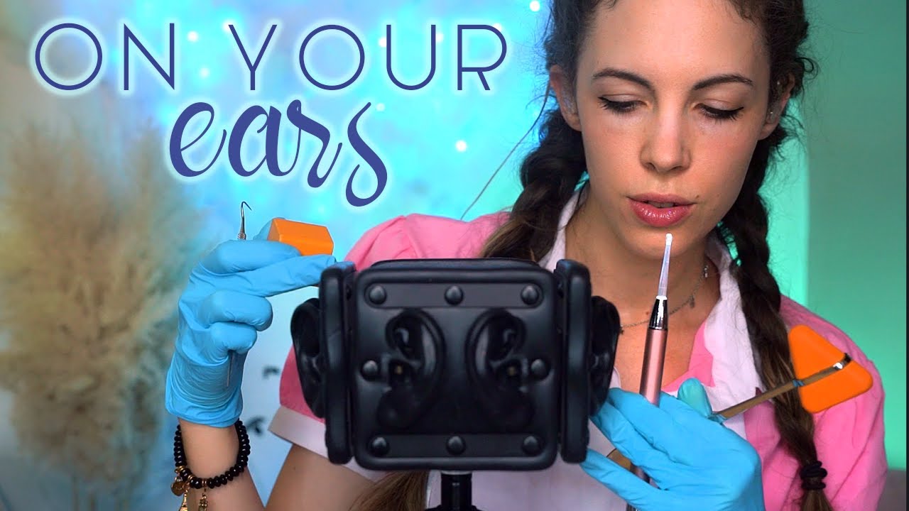 ASMR Medical Triggers On Your EARS (Up Close Sounds, Tingles, Sleep ...