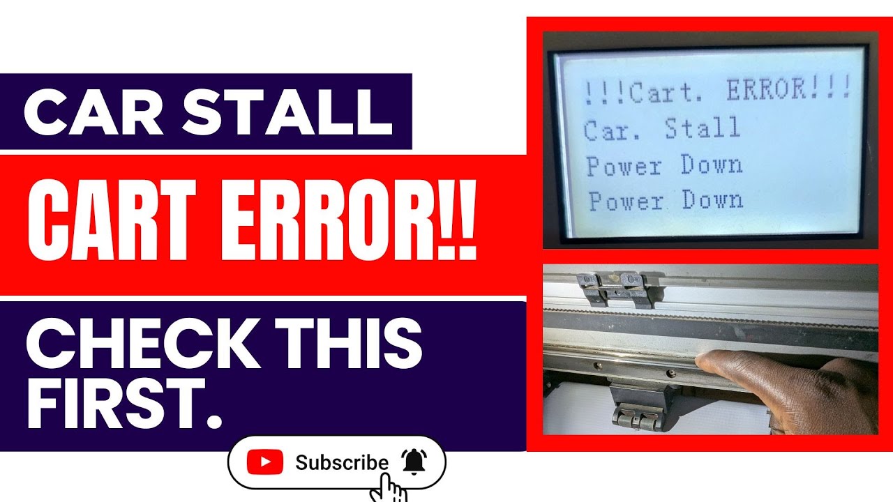 Cart Error? Check This First Before You Panic! - YouTube