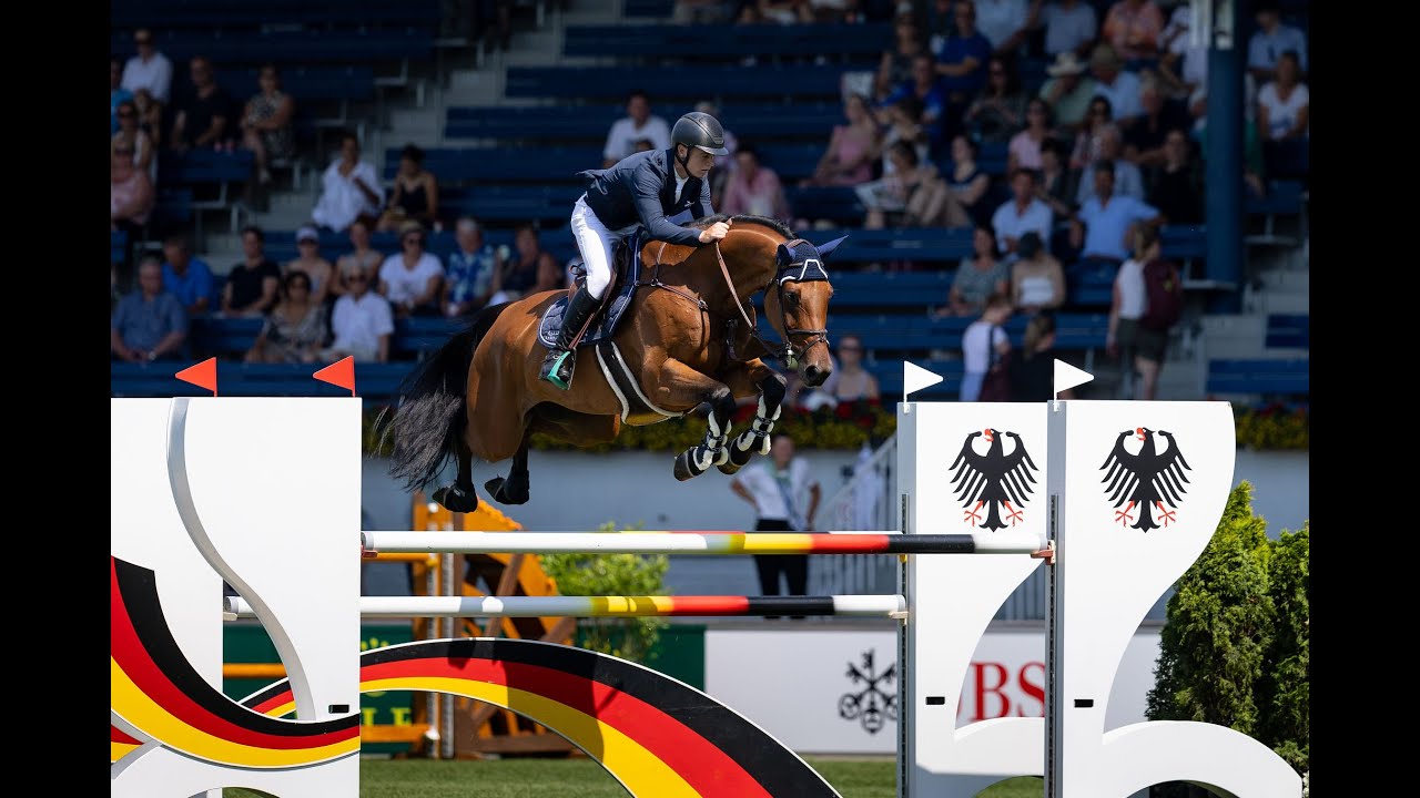 Tabasco De Toxandria & Tom Wachman - CHIO Aachen Mercedes Benz Nations ...