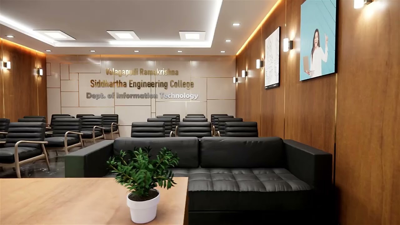 3D walkthrough of a mini auditorium| Simulated Virtual Solutions Pvt ...