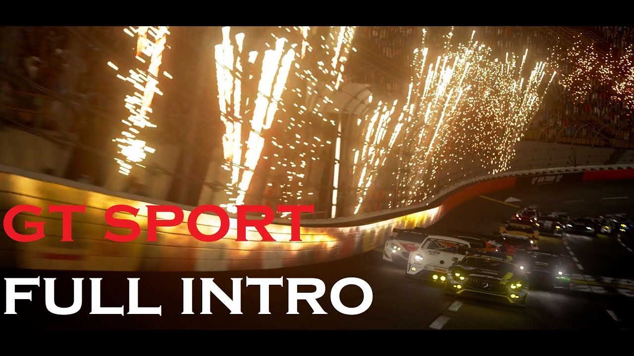 GT Sport Full Intro - YouTube