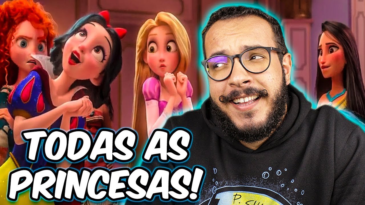 DETONA RALPH 2 e a EVOLUÇÃO DAS PRINCESAS! - YouTube