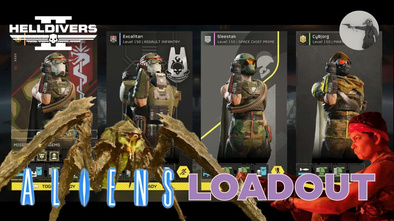 Helldivers 2 - Aliens Loadout - Super Helldive Full Clear - YouTube