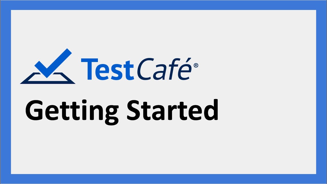 TestCafe | 1 | Getting Started | Step-by-Step for Beginners - YouTube