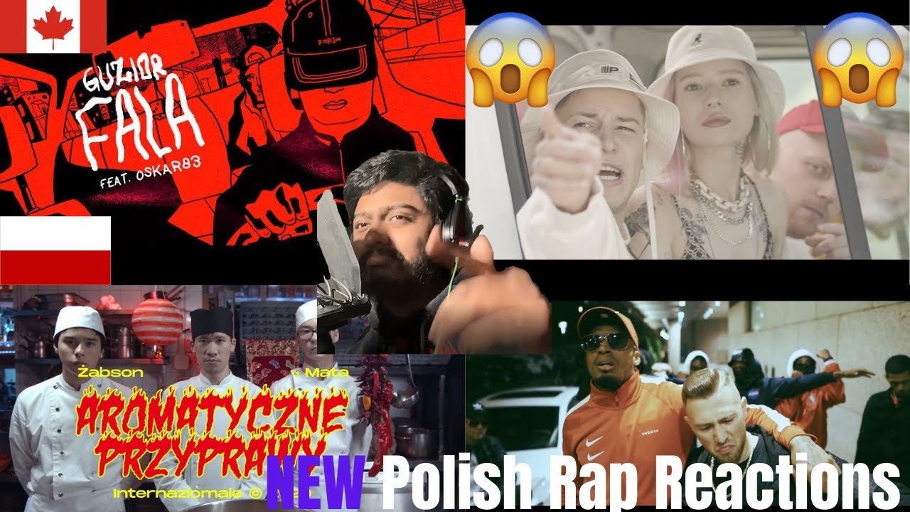 NEW 2021 Polish Rap Reactions FT (Guzior, Mata, Żabson, Alberto ...