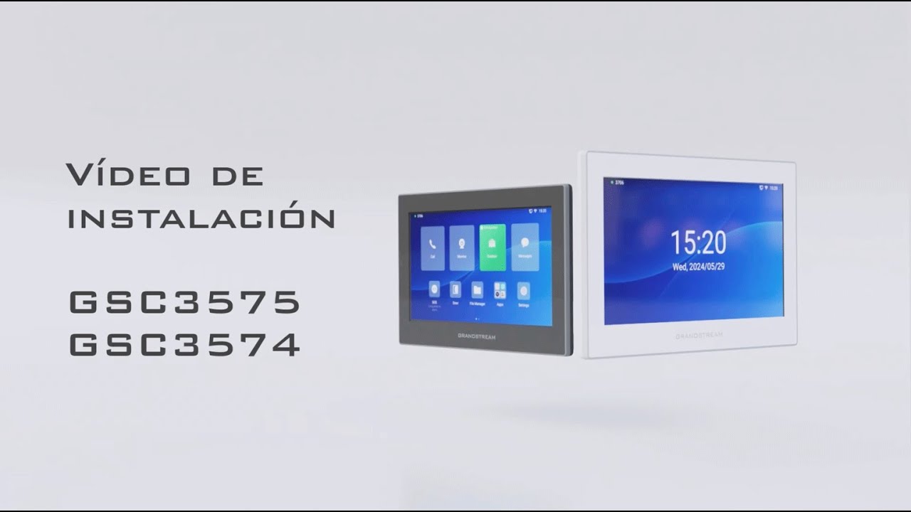 Vídeo de instalación del GSC3575 y GSC3574 - YouTube