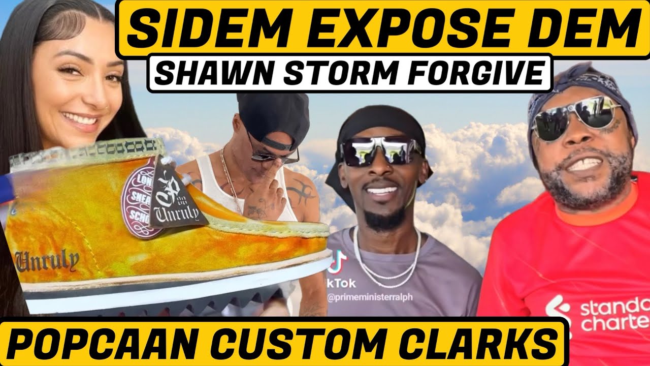 Vybz Kartel Wife Sidem Expose Dem , Popcaan custom made Clarks ...