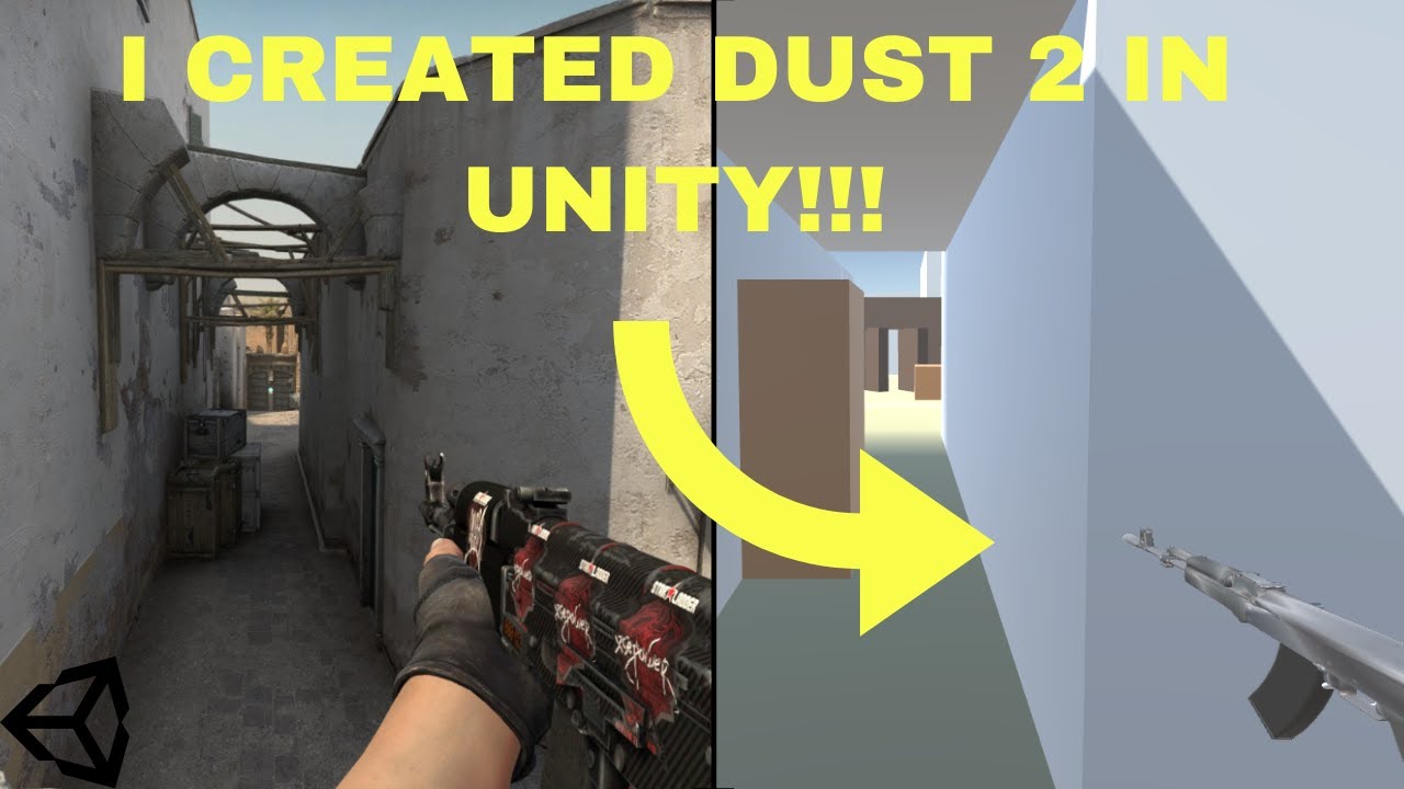 Sooo... I created Dust 2 in Unity - YouTube