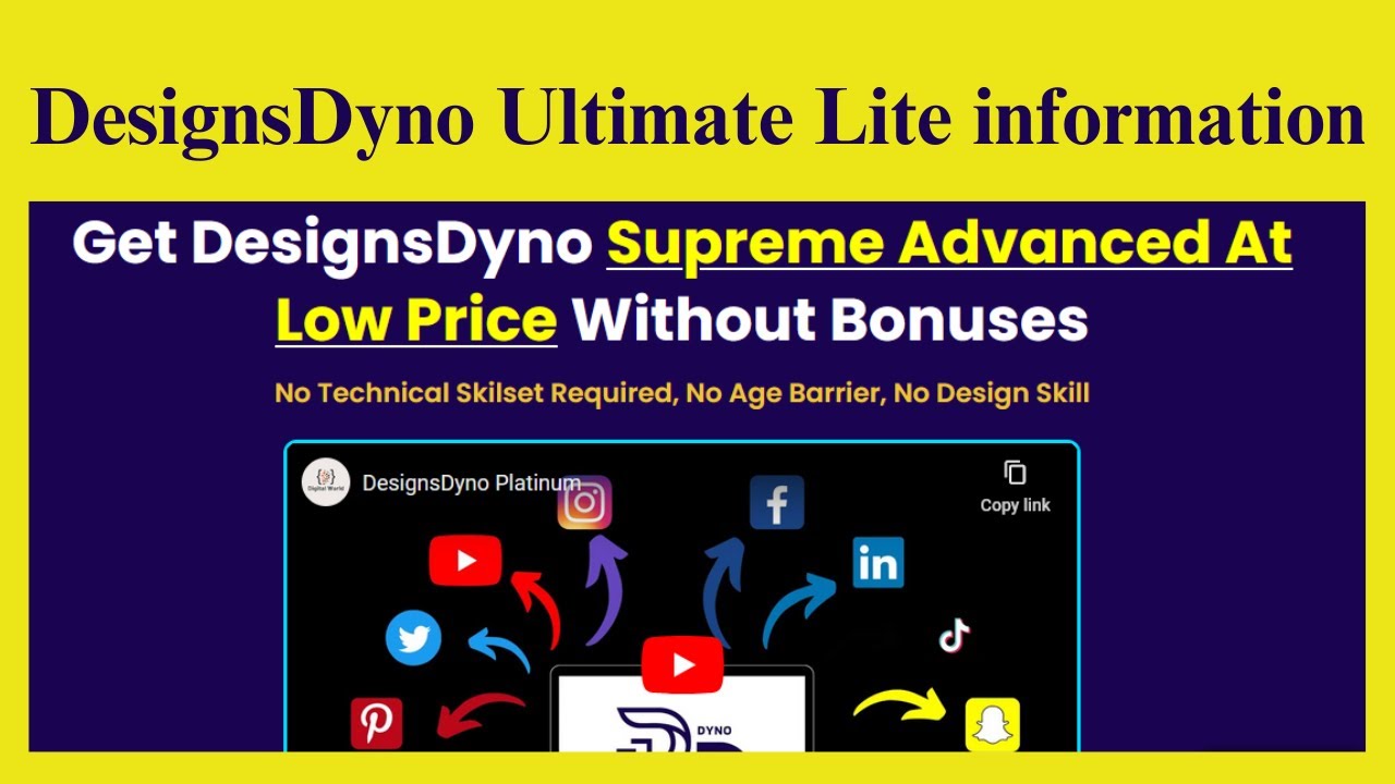 Designs Dyno Ultimate Lite information Review - YouTube