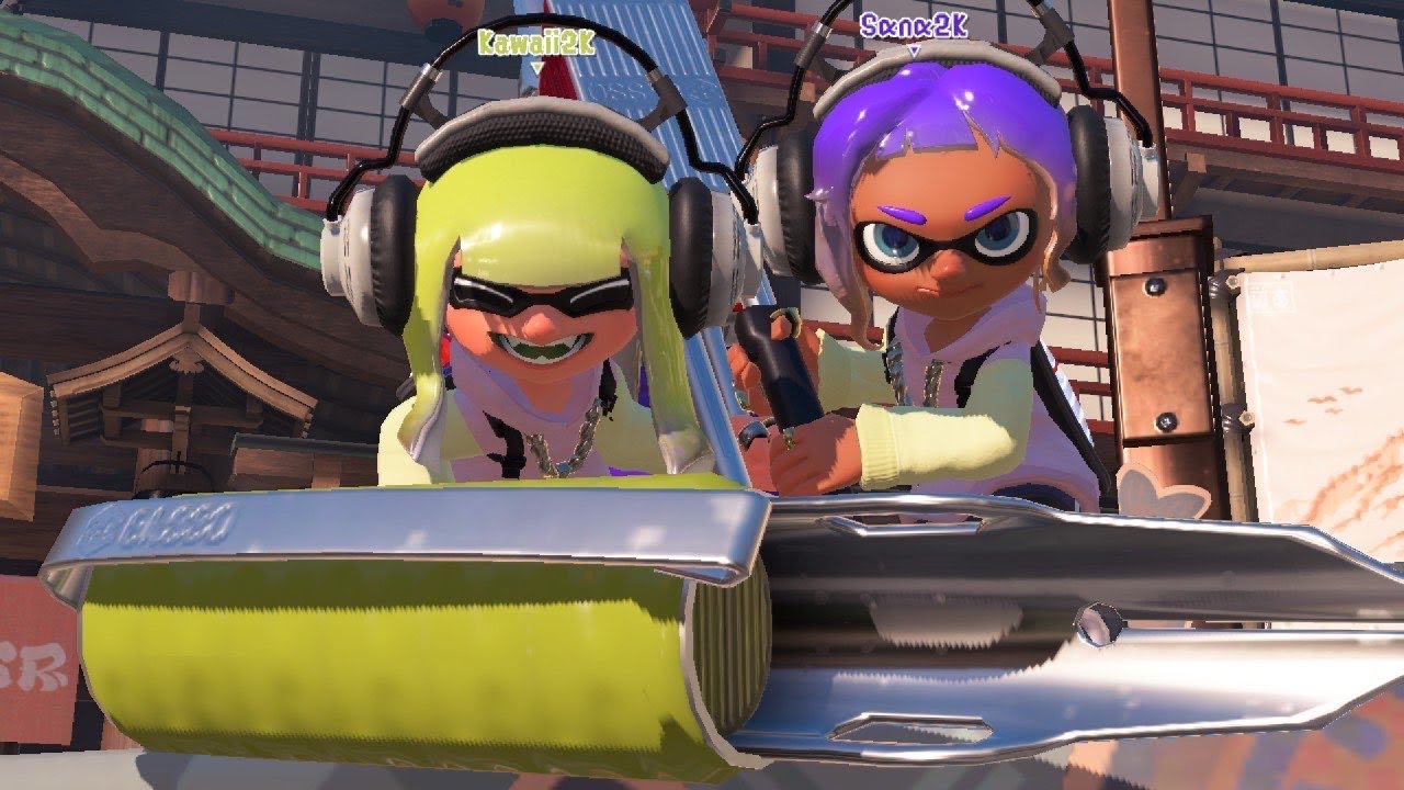 more splatoon recon pics with friends! ^^ - YouTube