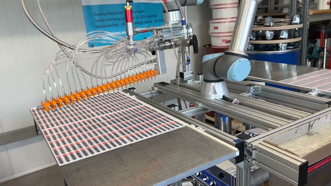 Doming System mit Ur-Roboter - YouTube