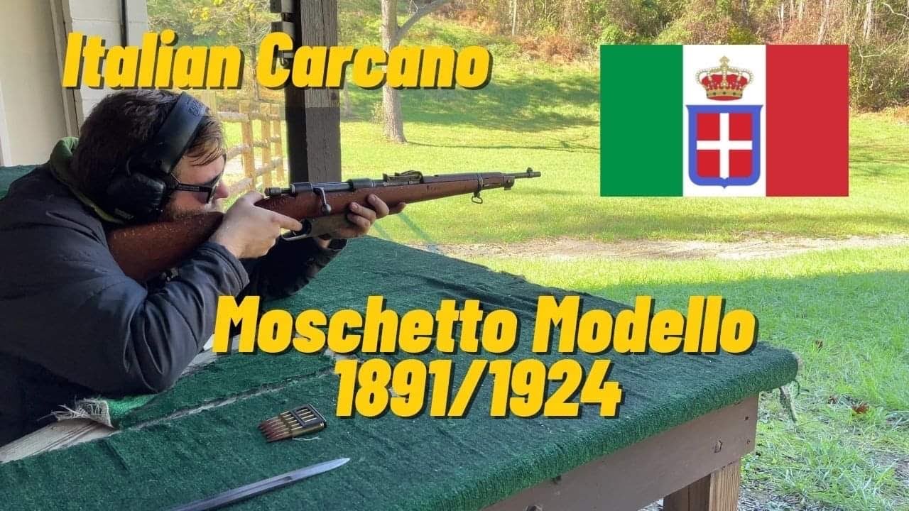 Overview & Firing - Carcano Moschetto Modello 1891/1924 (Musketoon ...