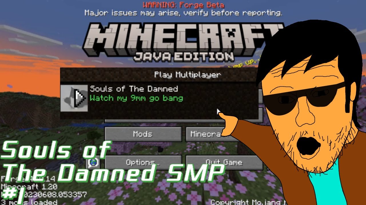 THE RETURN TO MINECRAFT!!! ~ Minecraft: Souls of The Damned SMP #1 ...