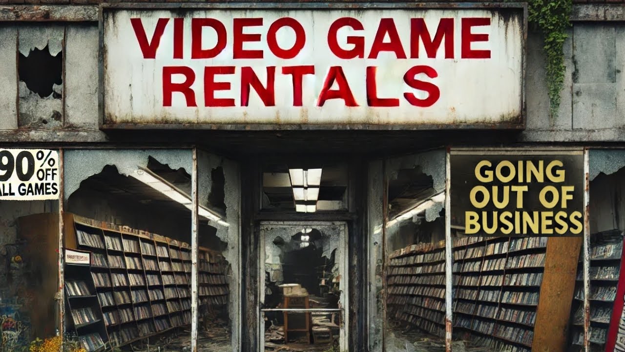 The TRAGIC Decline of Video Game Rentals - YouTube