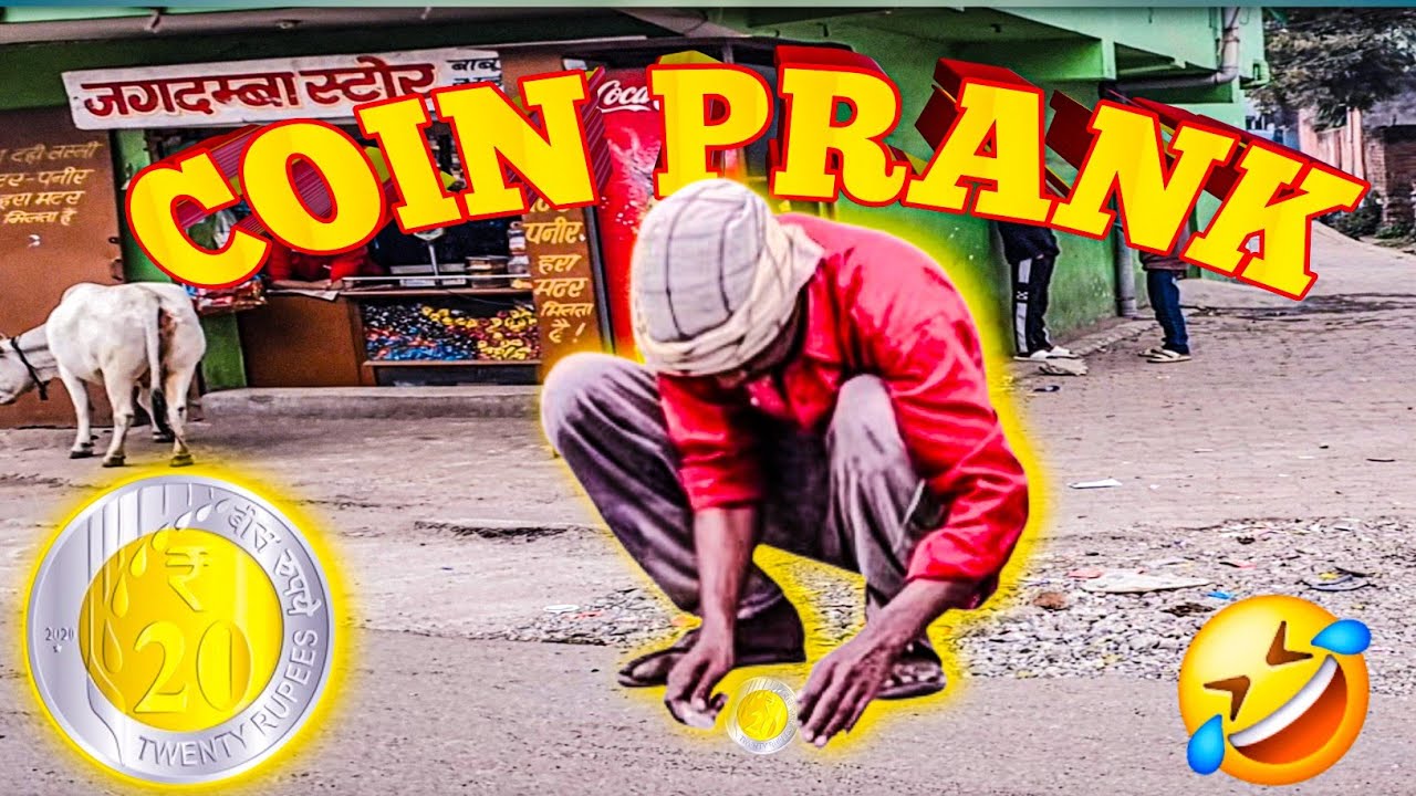 COIN PRANK 🤑😅 l @abhiisrock l - YouTube