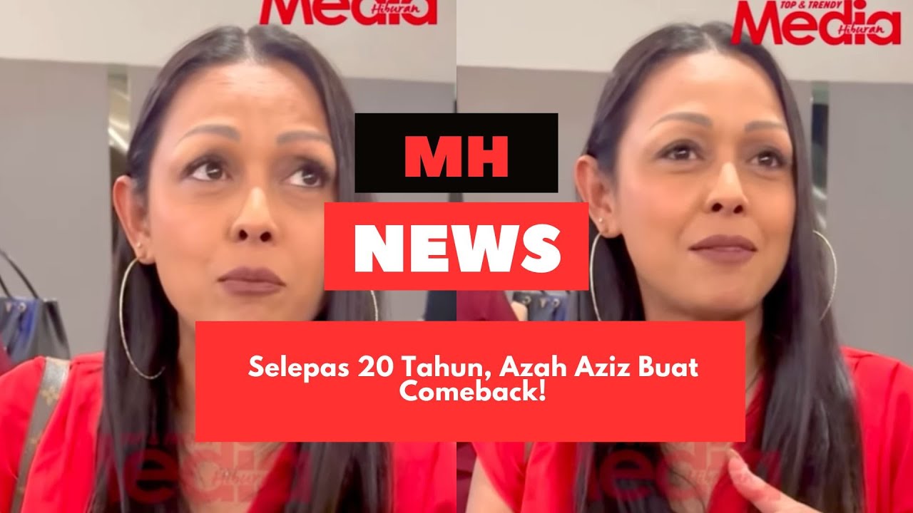 Selepas 20 Tahun, Azah Aziz Buat Comeback! - YouTube