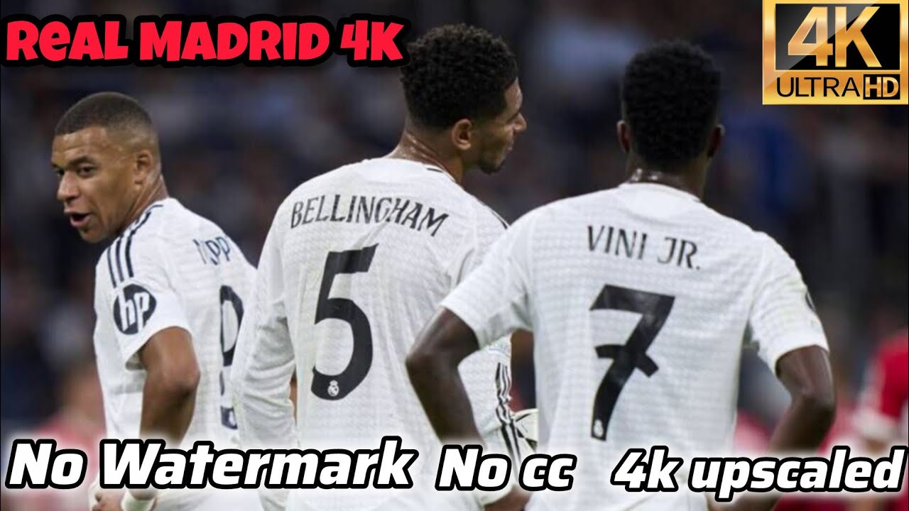 Real Madrid Players 2025 / RARE CLIPS SCENEPACK 4K (No CC ) - YouTube