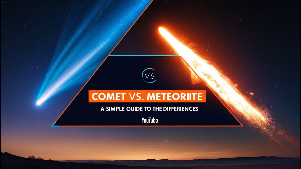 Comet vs Meteorite: A Simple Guide to the Differences - YouTube