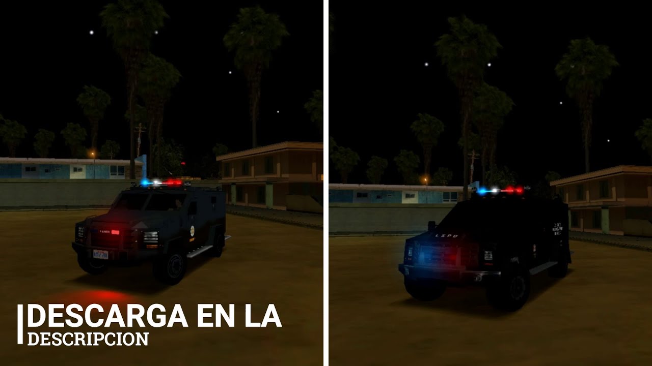 GTA SA | LSPD-LSSD Lenco Bearcat + IVF - YouTube