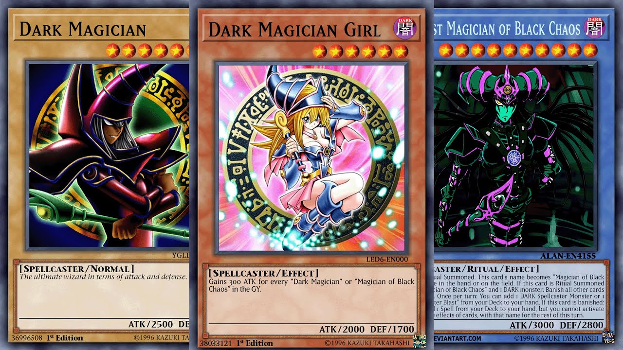 Yu Gi Oh! Power Of Chaos JOY THE PASSION DARK MAGICIAN GIRL DECK - YouTube