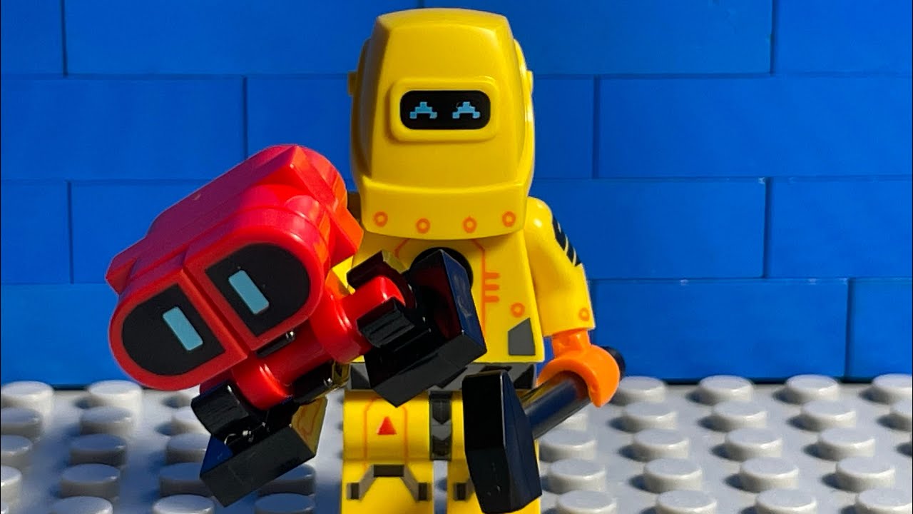 Robot Repair Tech (CMF Series 22) - LEGO Stop Motion - YouTube
