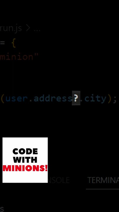 Optional Chaining Use It Or Lose It Shorts Javascript Coding Codingshorts Youtube