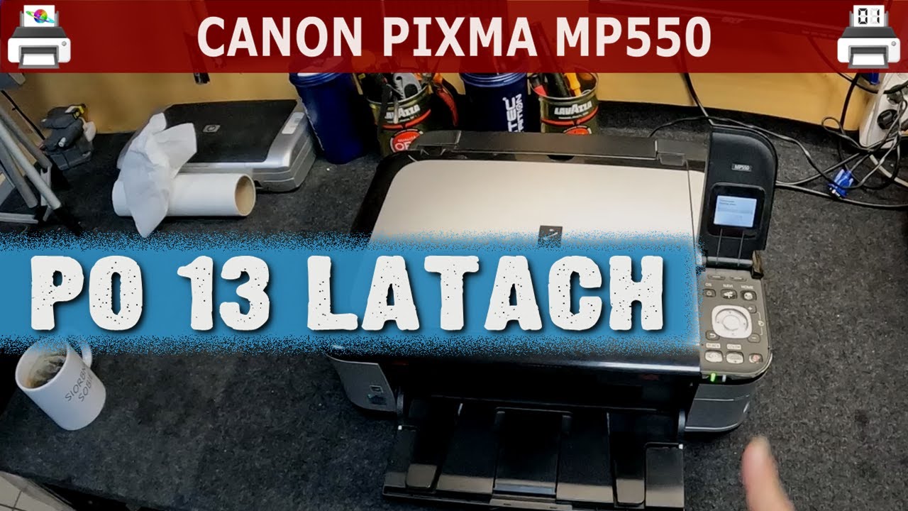 CANON PIXMA MP550 🖨️ ... po 13 latach - YouTube