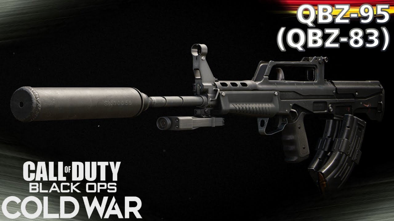 Black Ops Cold War QBZ-95 (QBZ-83) Gameplay - YouTube