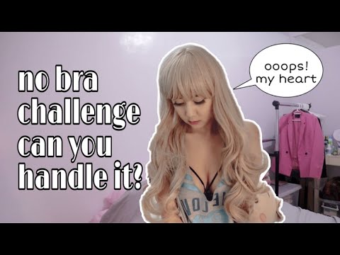 NO BRA CHALLENGE | THE STIGMA OF GOING BRALESS ( it's liberating )
