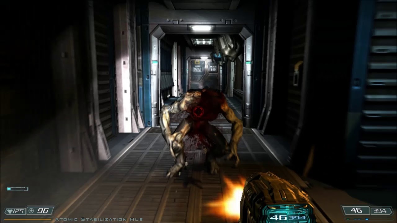 Doom 3 Gameplay PC...! - YouTube