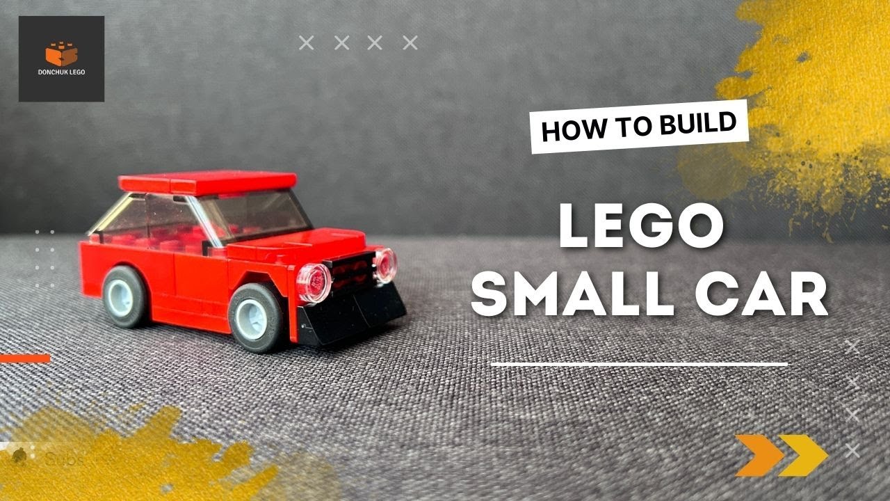 Lego Small Car Building Instruction - Lego City How To Build - YouTube