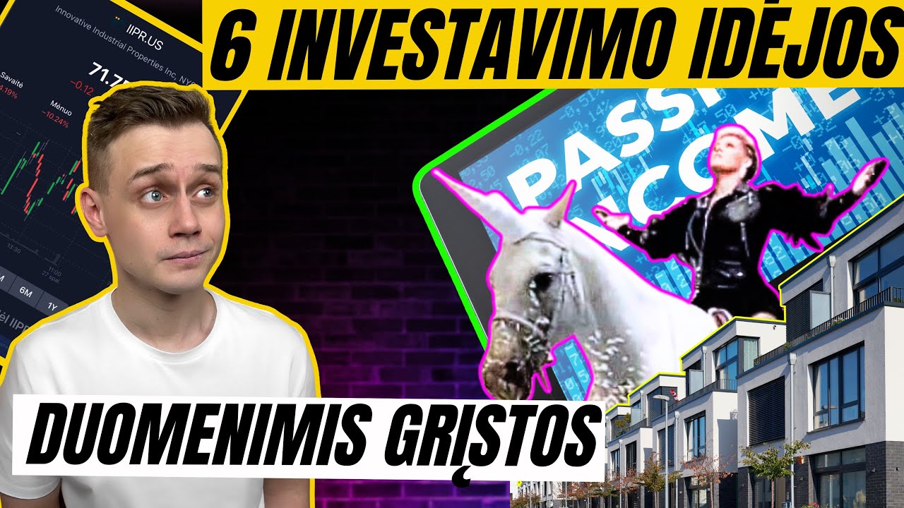 Pasyvios pajamos iš NT ir Augantys vienaragiai: DUOMENIMIS GRISTOS ...