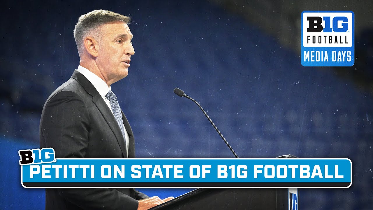 Commissioner Tony Petitti on the State of B1G Football | 2024 B1G ...
