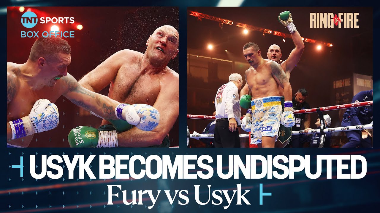 Oleksandr Usyk defeats Tyson Fury via split decision to become Undisputed Heavyweight Champion 🏆 ...
